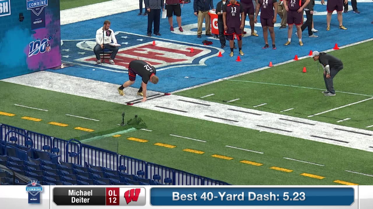 Wisconsin offensive lineman Michael Deiter's full 2019 NFL Scouting ...