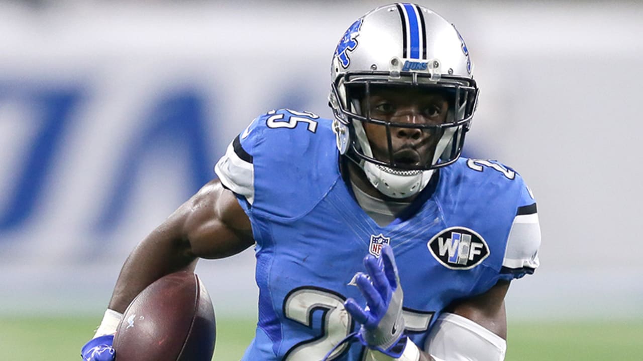 Lions rule out running back Theo Riddick (ankle)