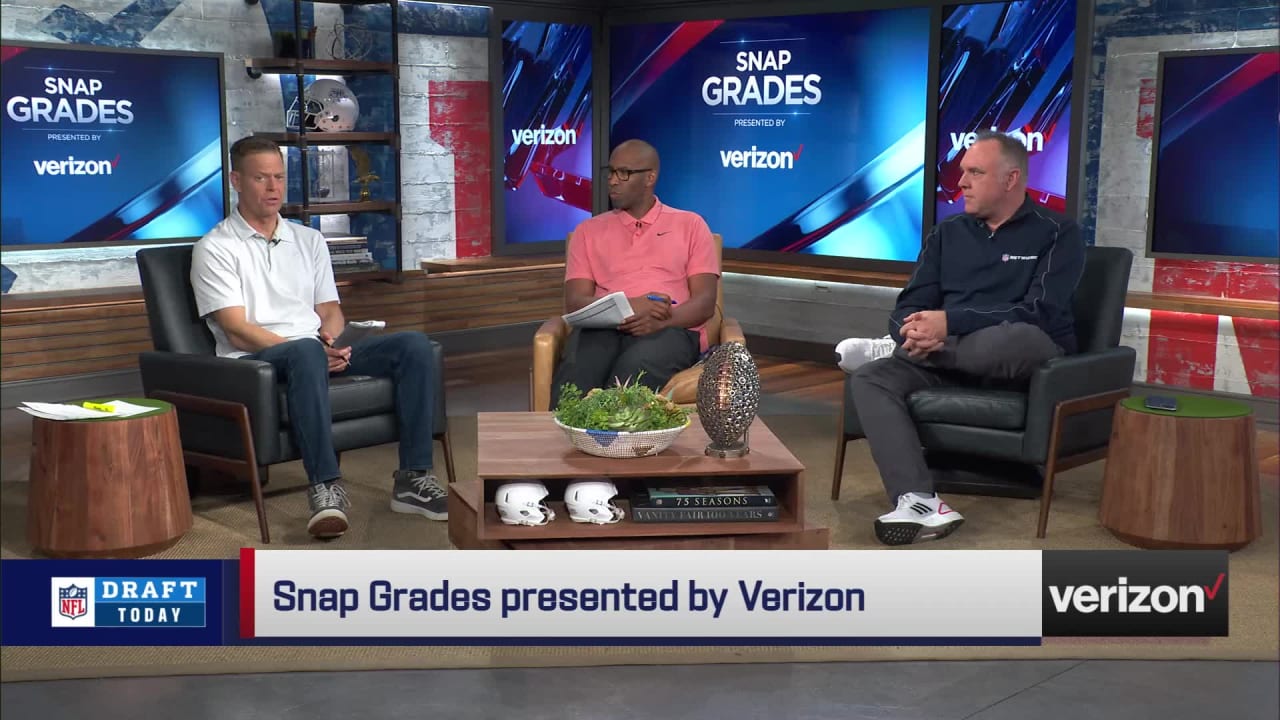 Draft Grades Snap Grades Presented by Verizon | NFL Draft Today