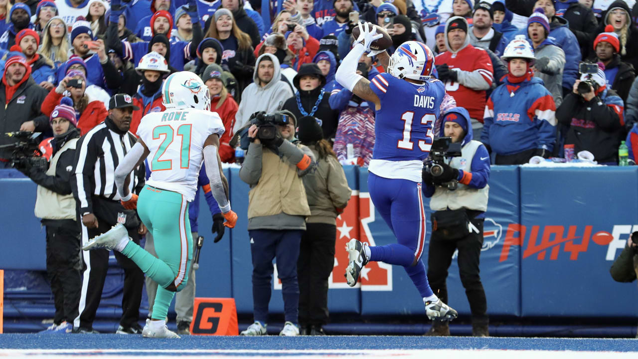 Every Buffalo Bills wide receiver Gabe Davis catch from 113-yard game ...