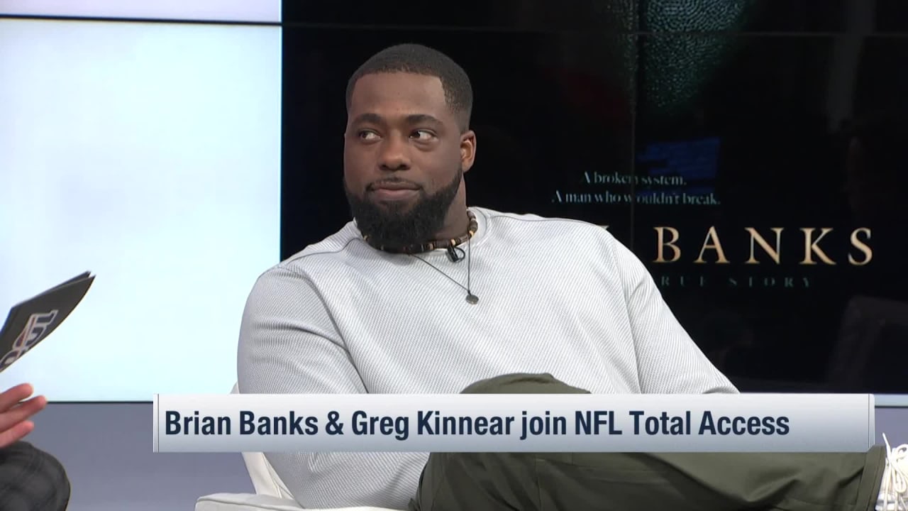 Former NFL player Brian Banks, actor Greg Kinnear talk biopic ...