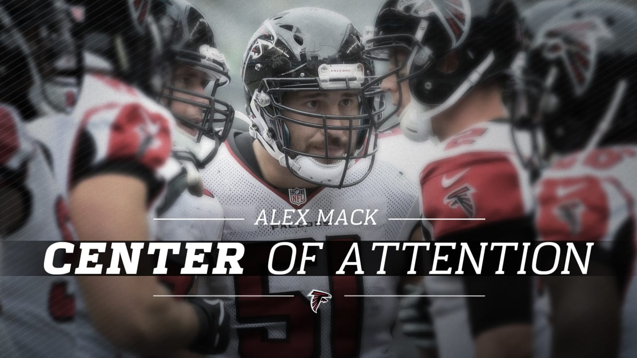 Meet Alex Mack -- Atlanta's question-spouting, erudite offensive rock