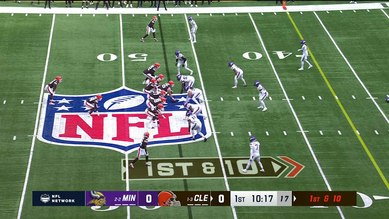 Running back Quinshon Judkins' 32-yard rush down sideline gets ...