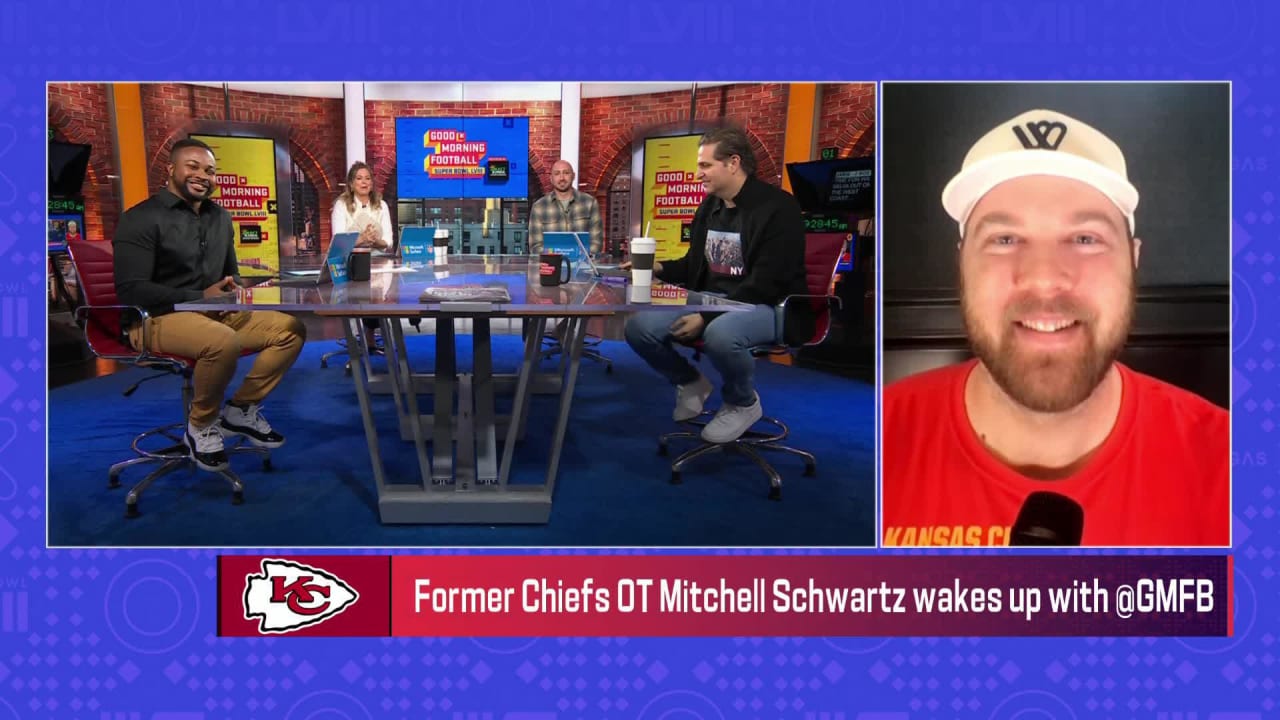 Former Kansas City Chiefs offensive tackle Mitchell Schwartz wakes up ...