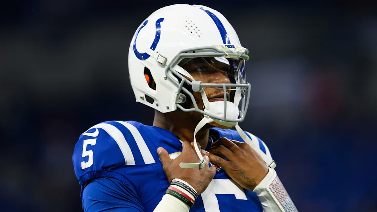Colts name QB Anthony Richardson starter for rest of season; Joe Flacco ...