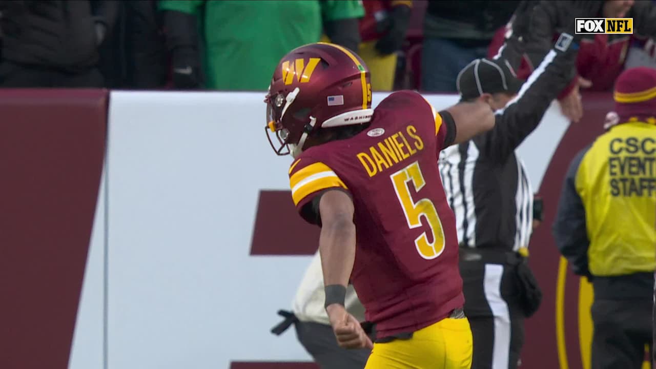 Washington Commanders quarterback Jayden Daniels's best plays from 5-TD ...