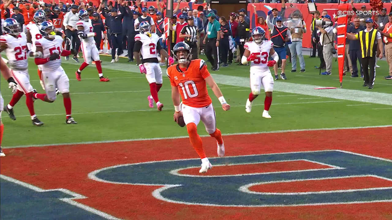 Denver Broncos quarterback Bo Nix's best plays from 4-touchdown game vs ...