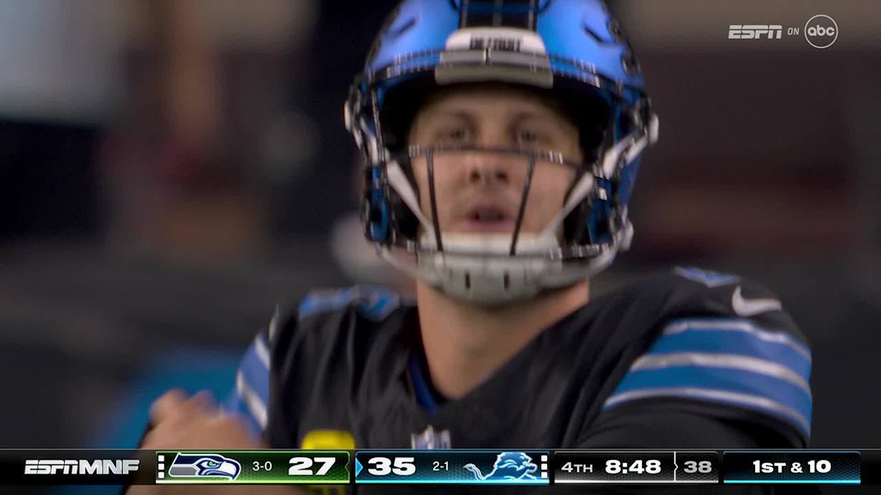 Detroit Lions quarterback Jared Goff's impeccable pass placement ...