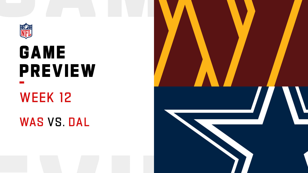 Washington Commanders vs. Dallas Cowboys preview | Week 12