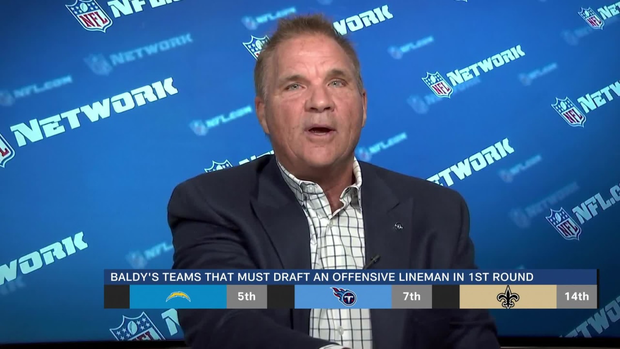 NFL Network's Brian Baldinger: Three teams absolutely must draft OL in ...
