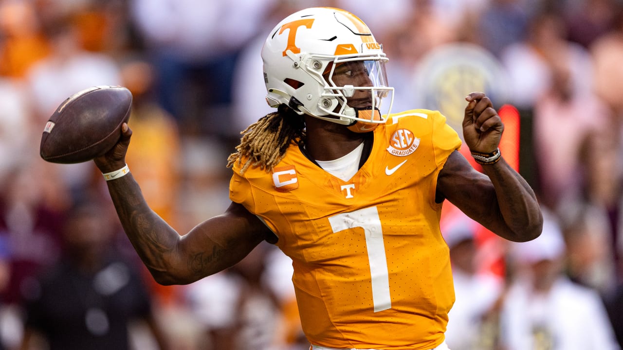 Patriots select Tennessee QB Joe Milton III with No. 193 overall pick ...