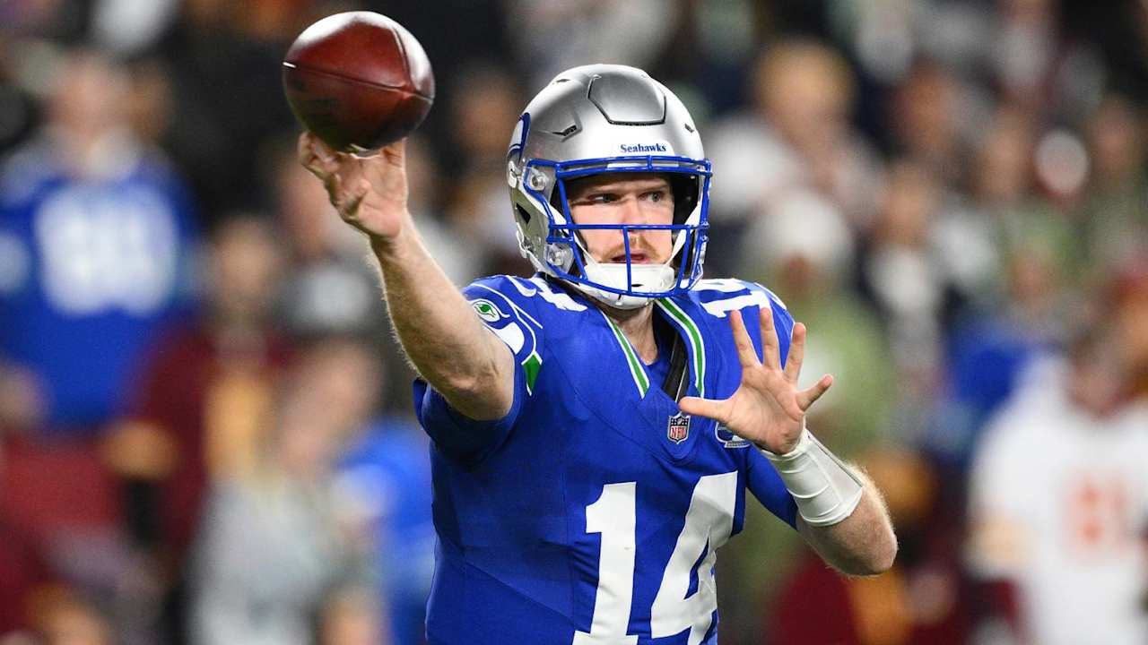 Mike Macdonald 'not surprised' by Sam Darnold's near-perfect play for 6 ...