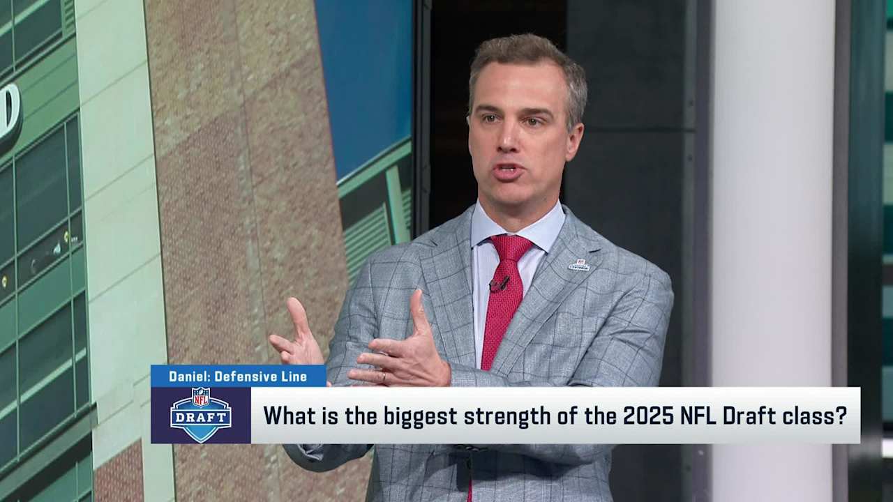 NFL Network's Daniel Jeremiah of where is the biggest strength of '25 NFL Draft class | 'NFL ...