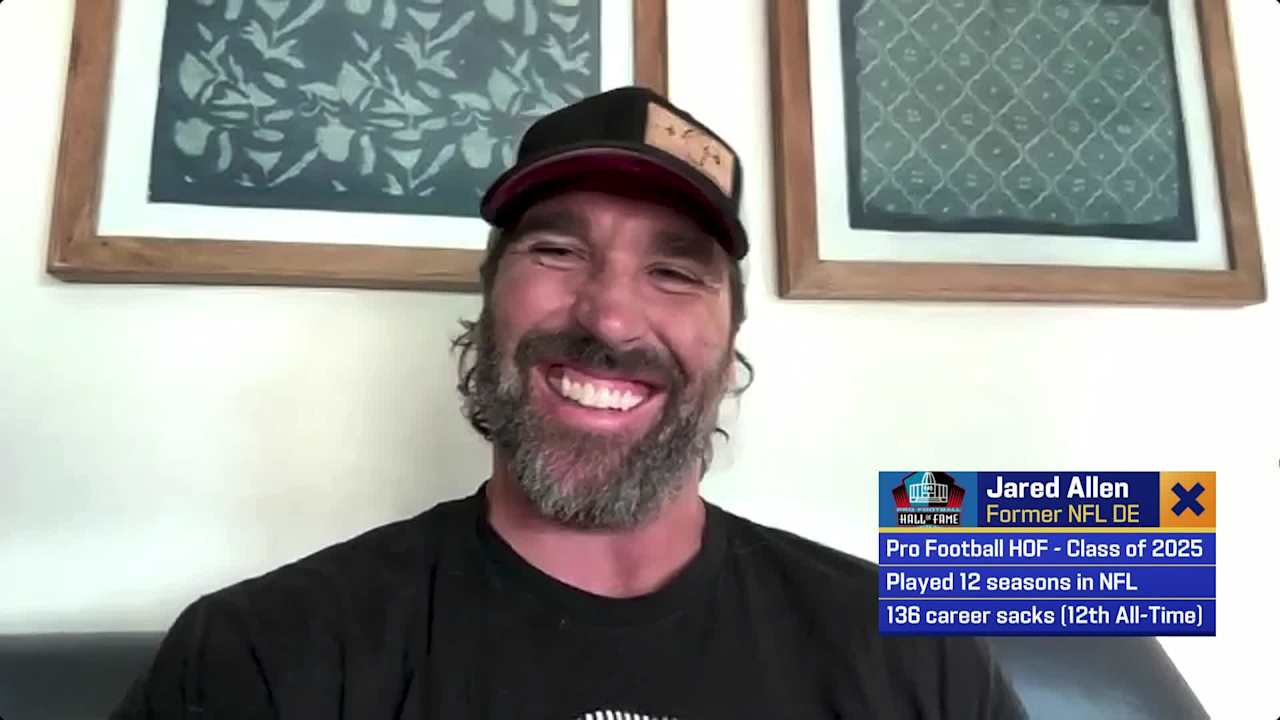 HOF inductee defensive end Jared Allen joins 'GMFB'