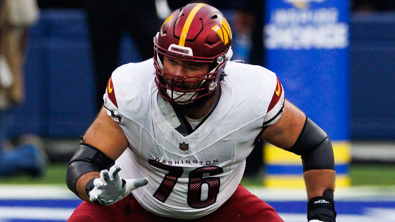 Commanders guard Sam Cosmi agrees to four-year, $74M contract extension