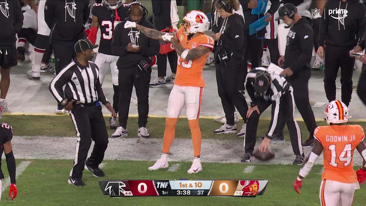 Tampa Bay Buccaneers wide receiver Mike Evans' first catch since Week 7 ...