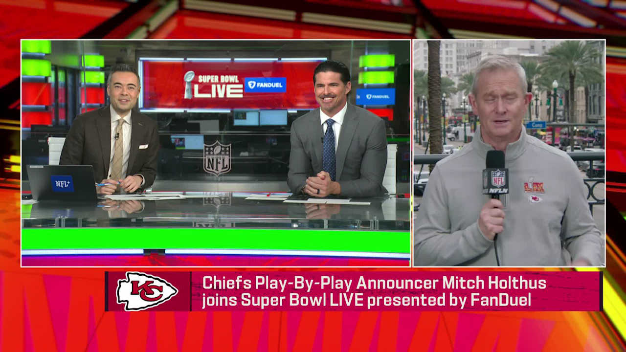 Kansas City Chiefs play-by-play announcer Mitch Holthus joins 'Super ...