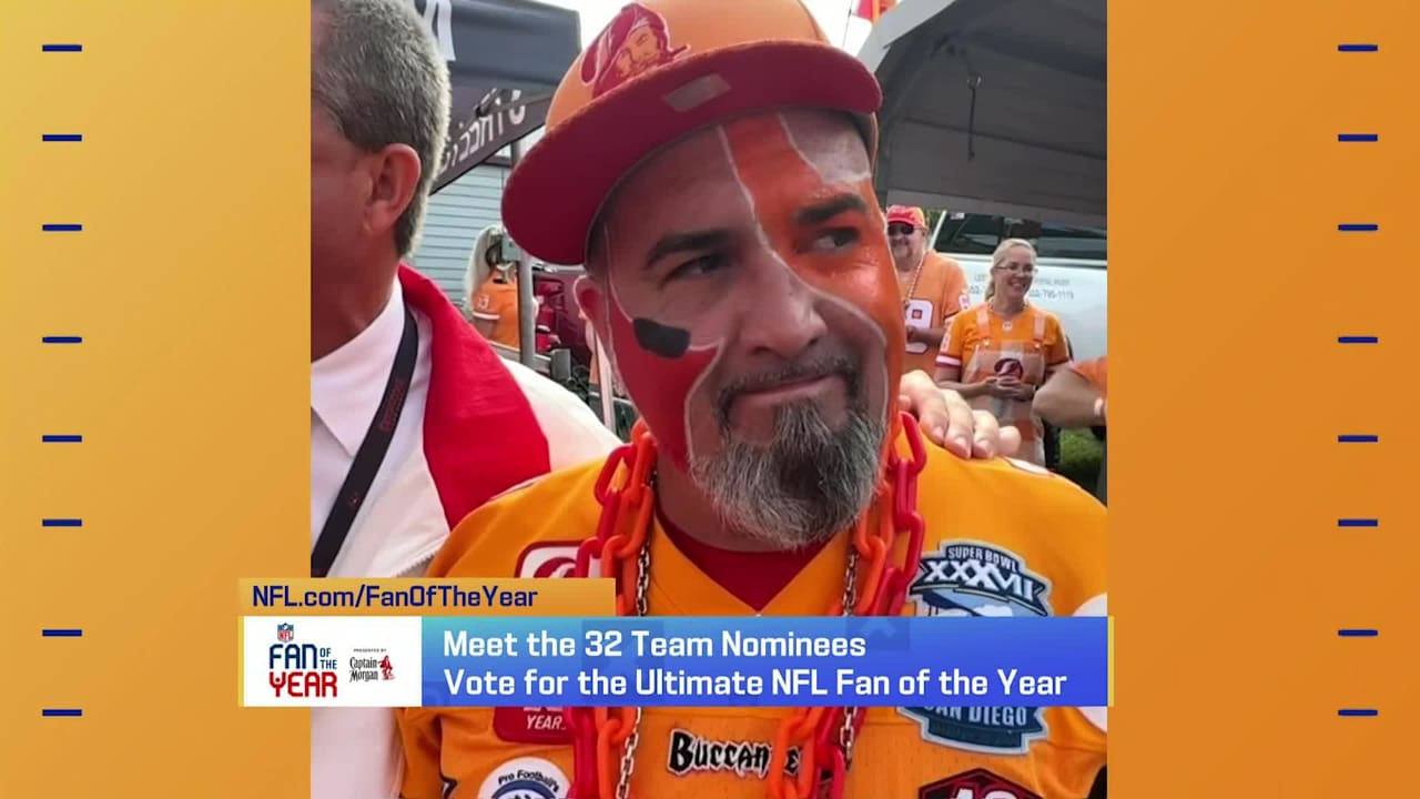 Tampa Bay Buccaneers 'Fan of the Year'