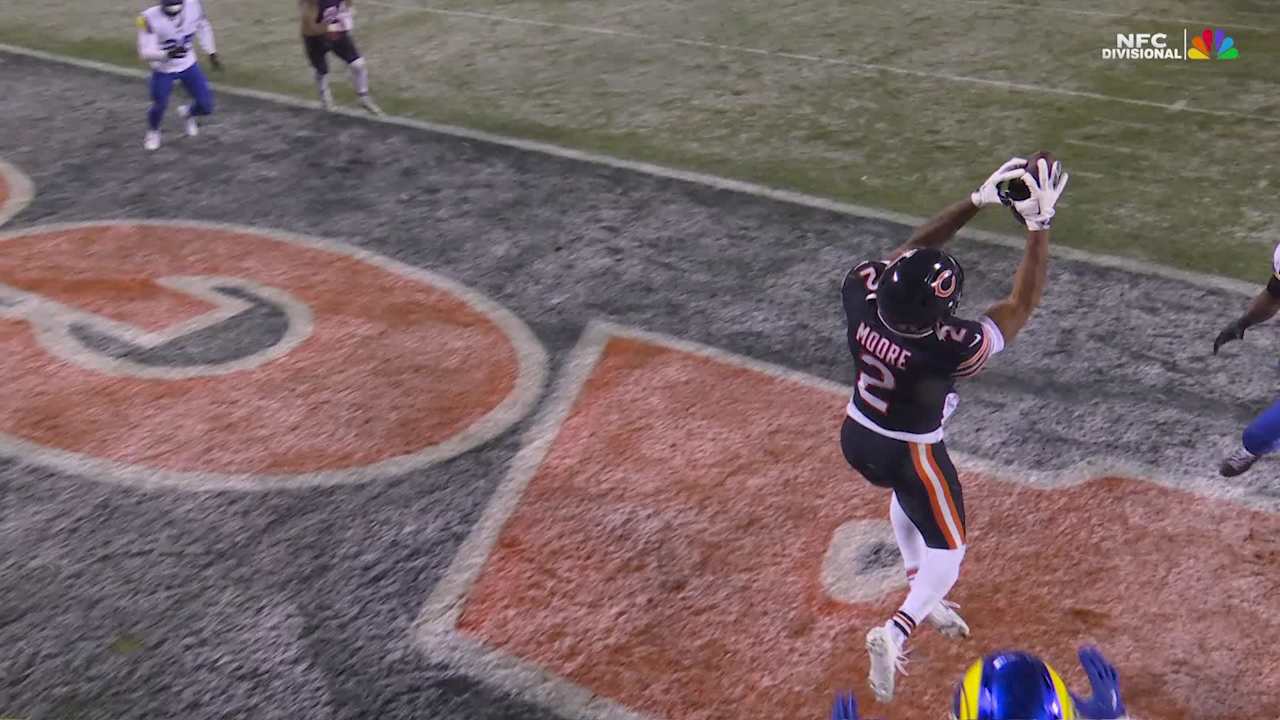 Chicago's first score comes via Chicago Bears quarterback Caleb ...