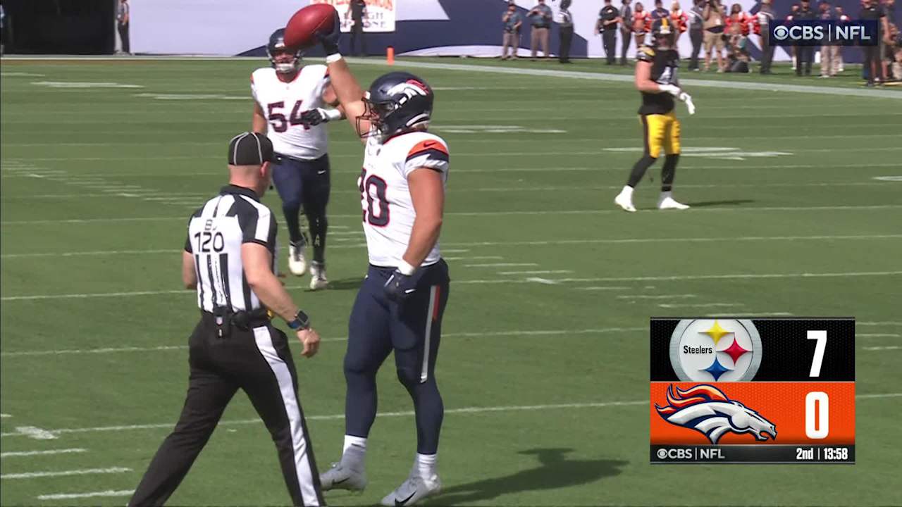 Denver Broncos' punt-coverage team successfully pins Pittsburgh ...
