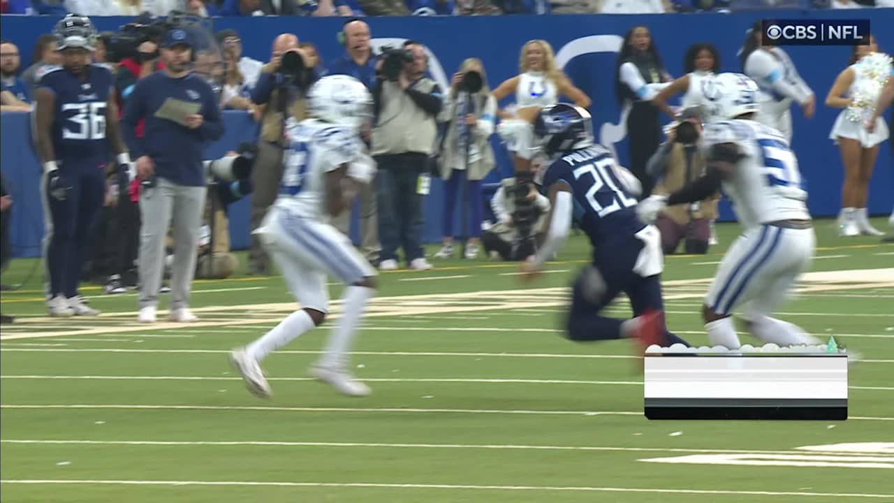 Indianapolis Colts cornerback Samuel Womack finally gets his INT one ...