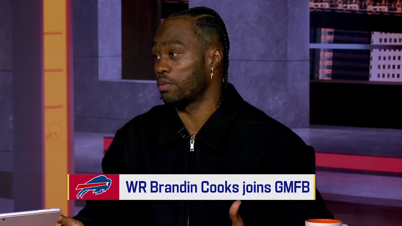 Buffalo Bills wide receiver Brandin Cooks joins 'GMFB' to discuss ...