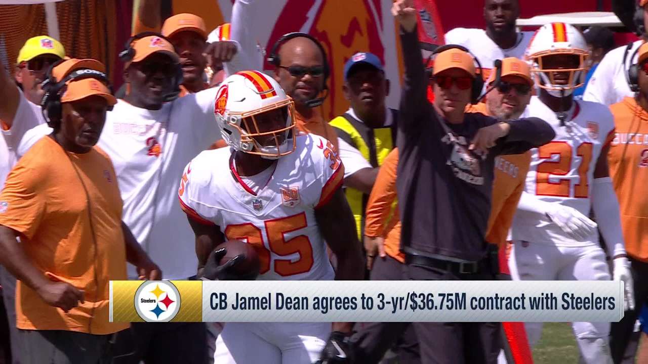 cornerback Jamel Dean signing 3-year/$36.75M contract with Pittsburgh ...