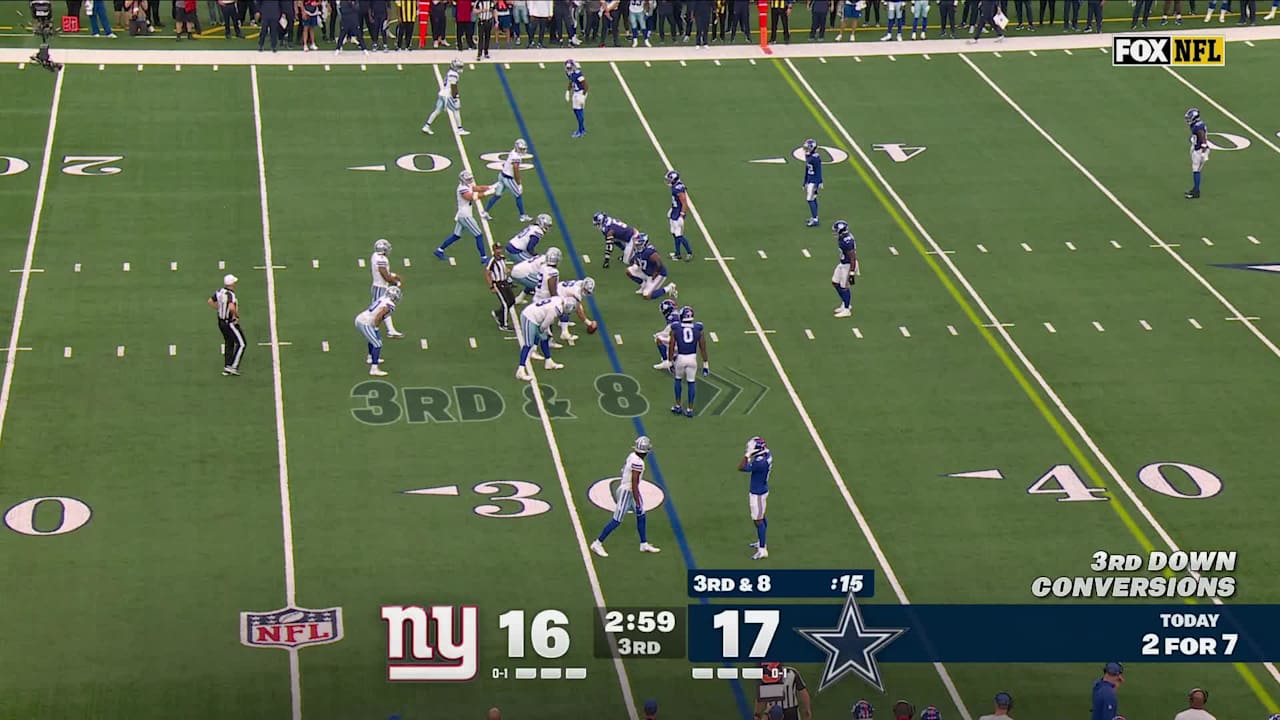 Dallas Cowboys quarterback Dak Prescott's 17-yard strike to tight end Jake Ferguson gets Cowboys ...