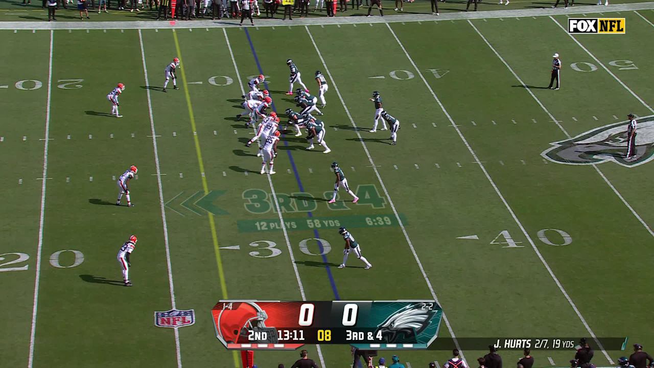 Cleveland Browns linebacker Jeremiah Owusu-Koramoah's no-look pass ...