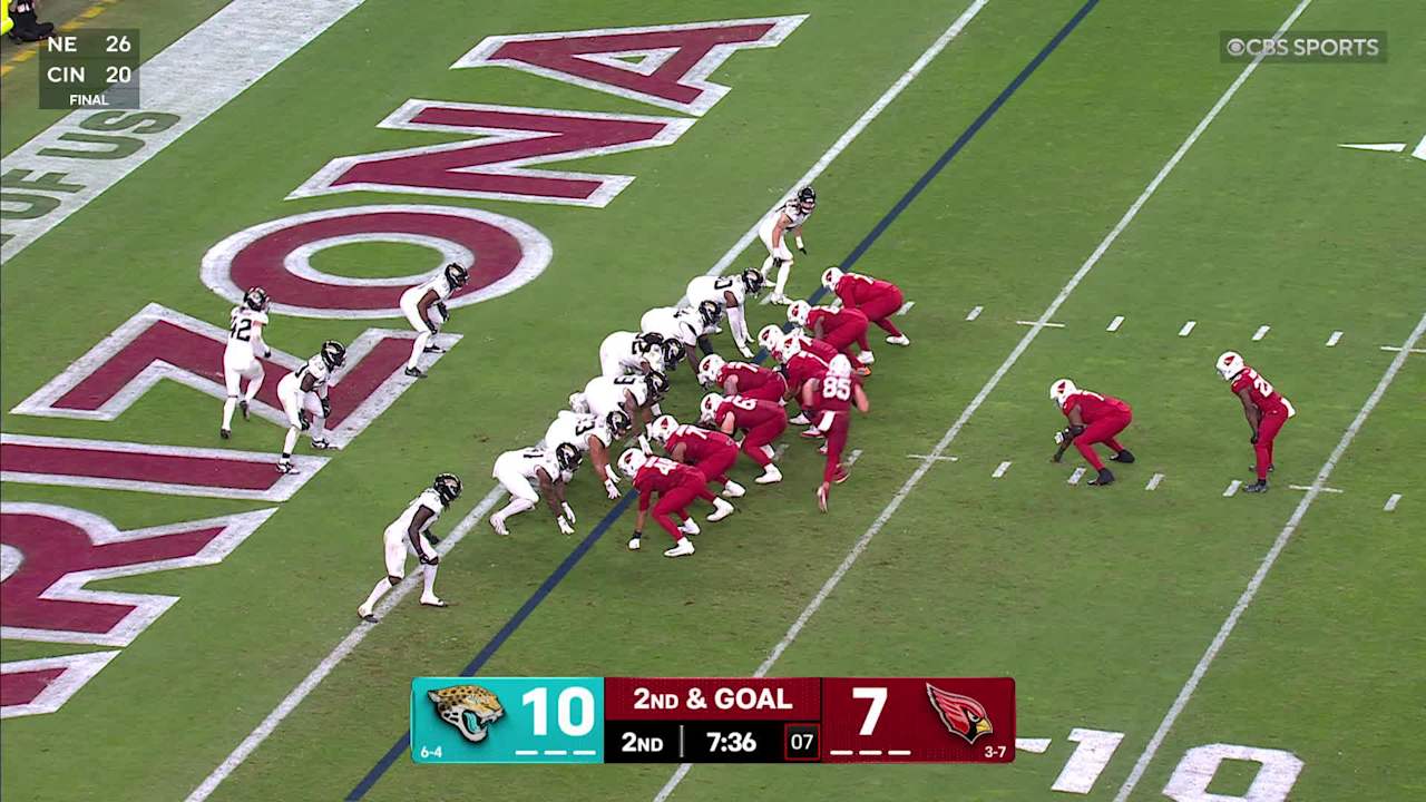 Arizona Cardinals running back Bam Knight's fourth TD of 2025 gives ...