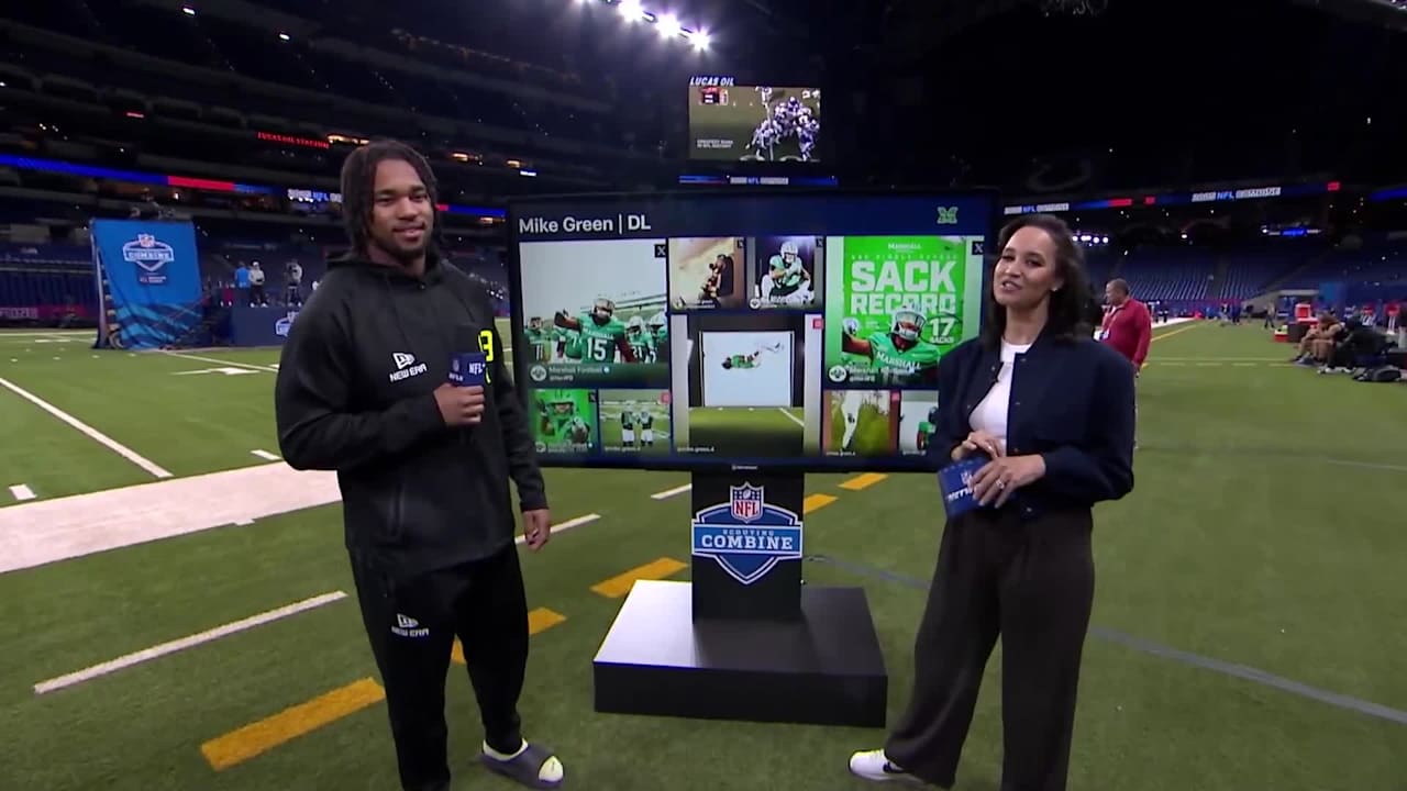 Edge rusher Mike Green shares how his wrestling background helps in ...