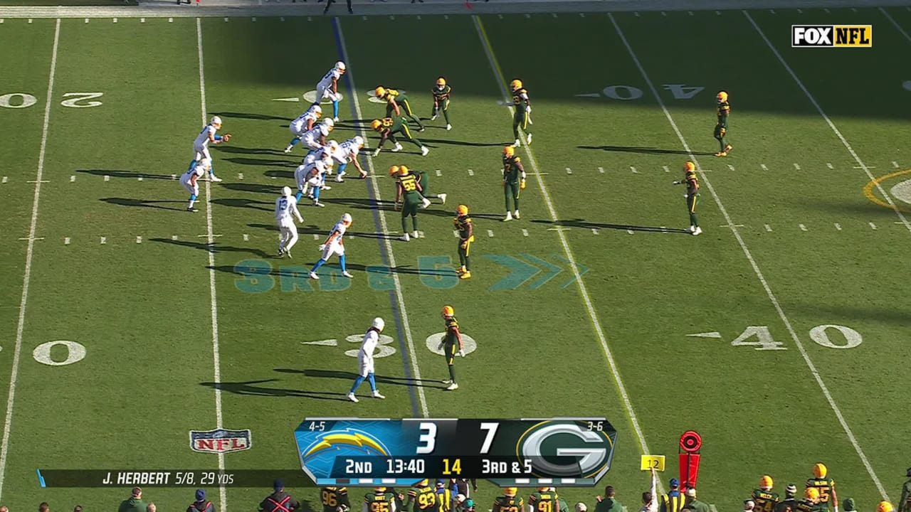 Los Angeles Chargers wide receiver Alex Erickson's first catch as a ...