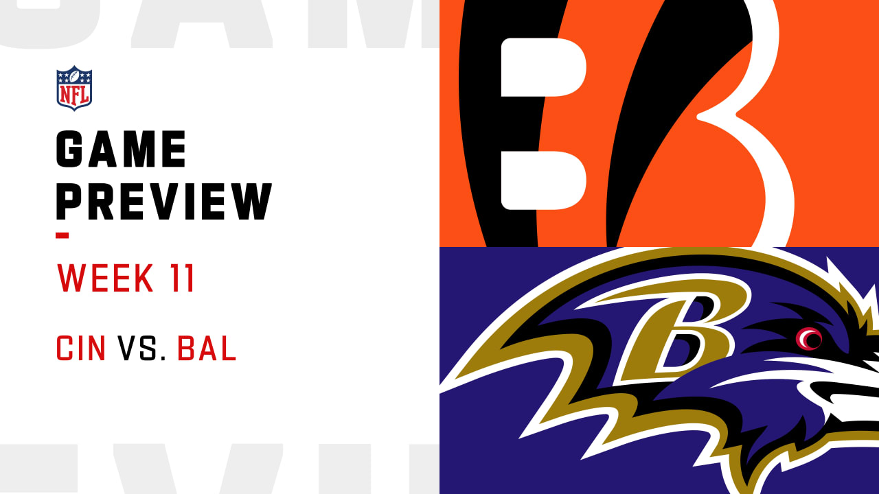 Cincinnati Bengals vs. Baltimore Ravens preview | Week 11
