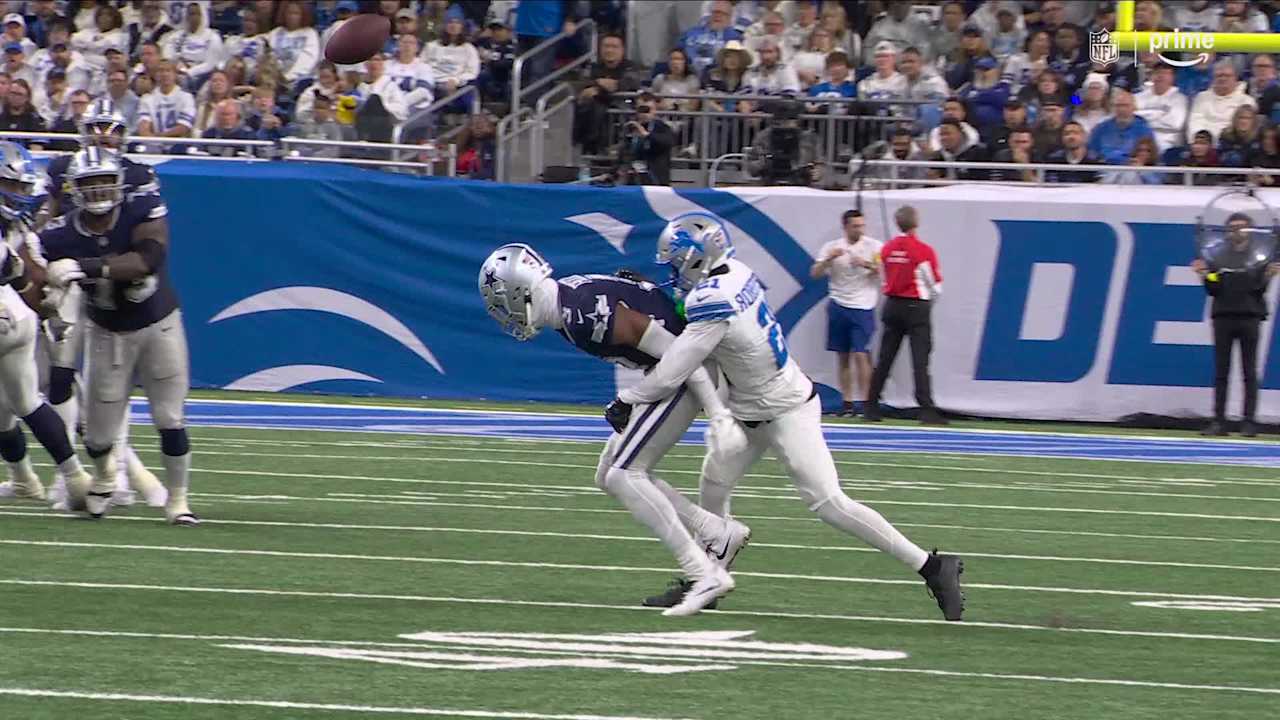 Detroit Lions linebacker Derrick Barnes gives Lions an instant-red-zone ...