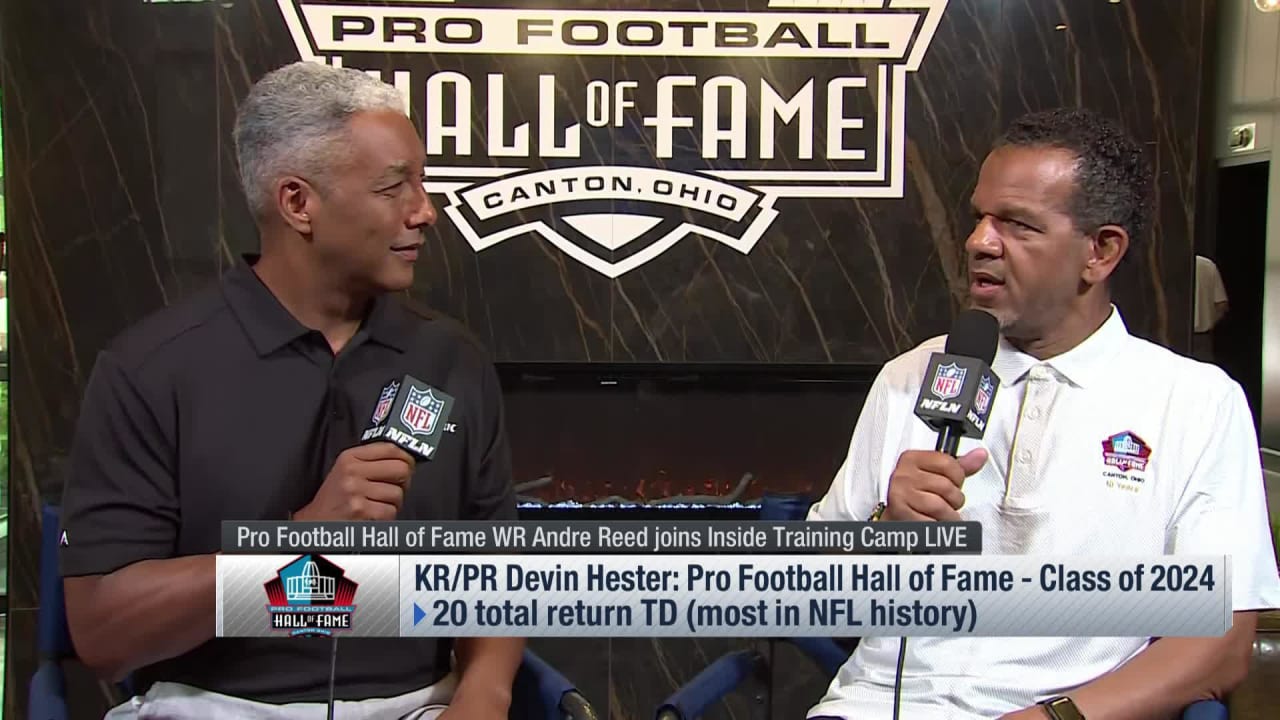Hall of Fame wide receiver Andre Reed on what stands out from '24 class ...