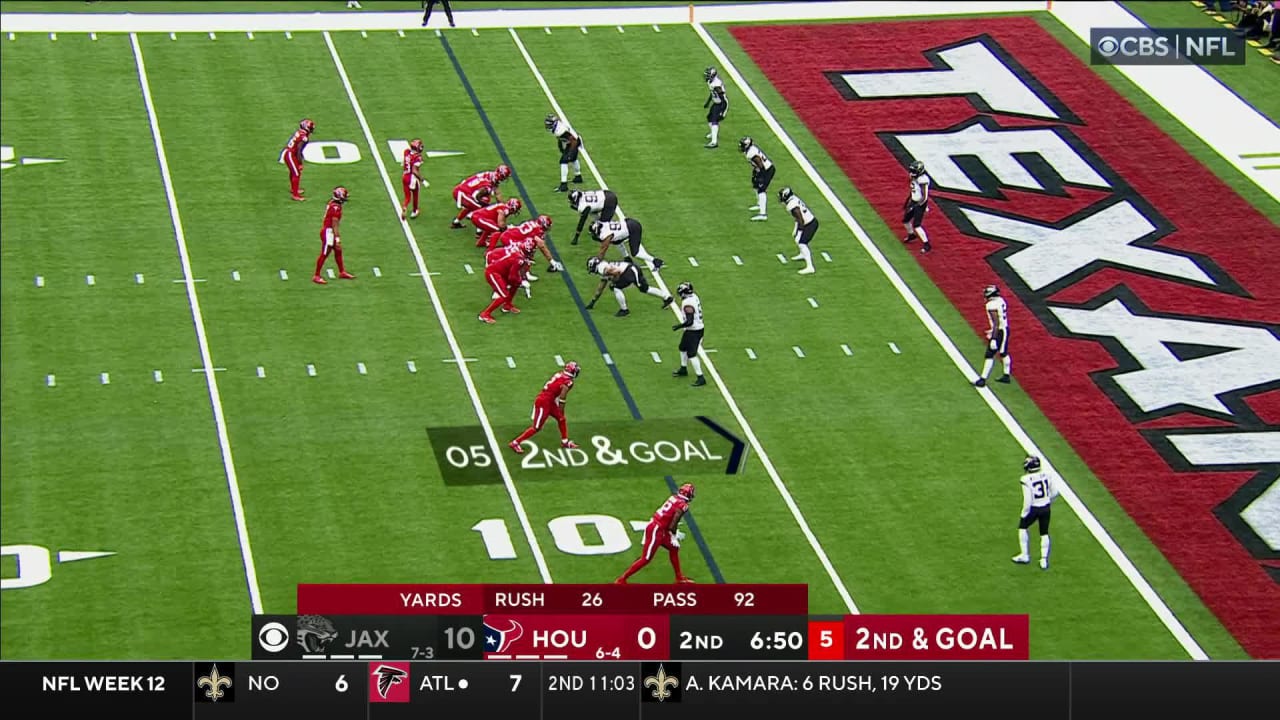 Can't-Miss Play: Houston Texans quarterback C.J. Stroud scrambles for days before 16-yard ...