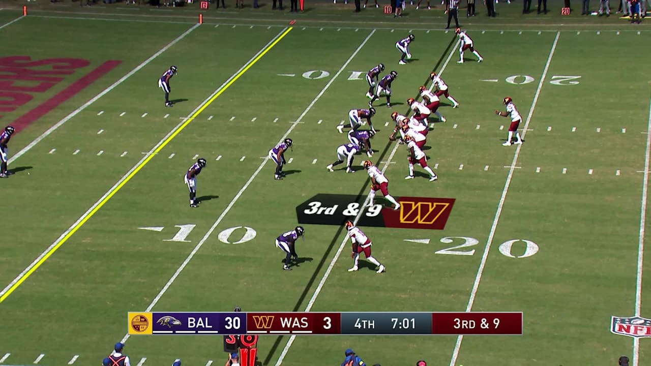 Baltimore Ravens cornerback Thomas Graham Jr. jumps pass for red-zone ...