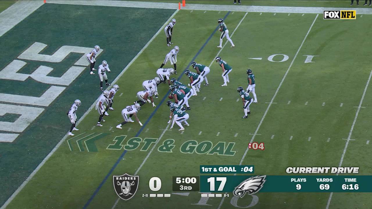 Philadelphia Eagles tight end Dallas Goedert's second touchdown of the ...