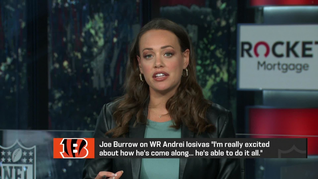 NFL Network's Bridget Condon: Cincinnati Bengals wide receiver Andrei ...