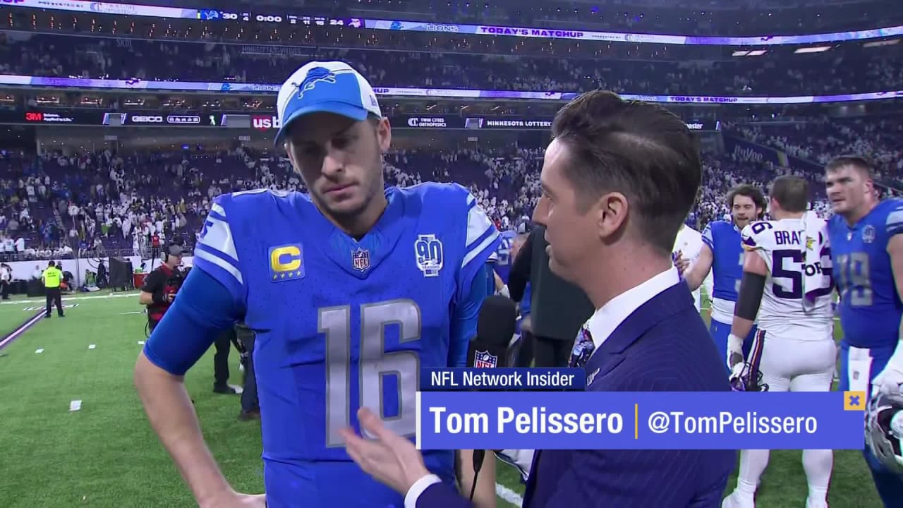 Detroit Lions Quarterback Jared Goff Reacts To Lions Week 16 Win And