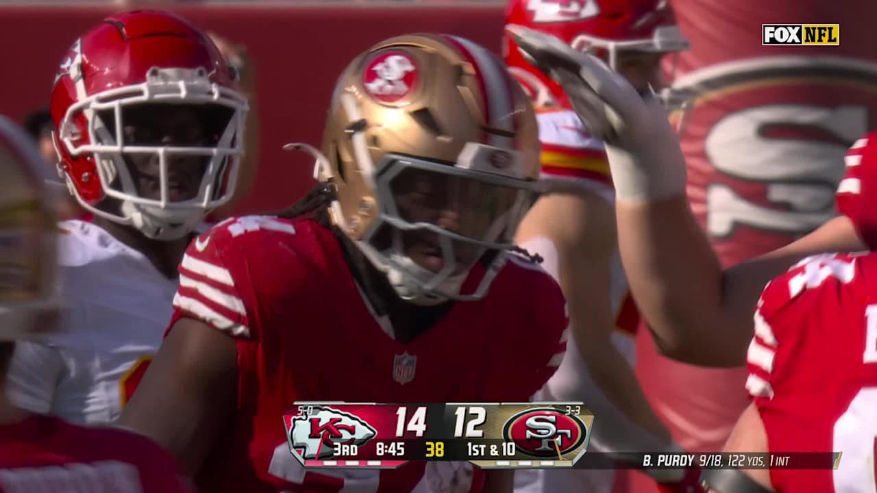 San Francisco 49ers running back Jordan Mason's 26-yard burst marks ...
