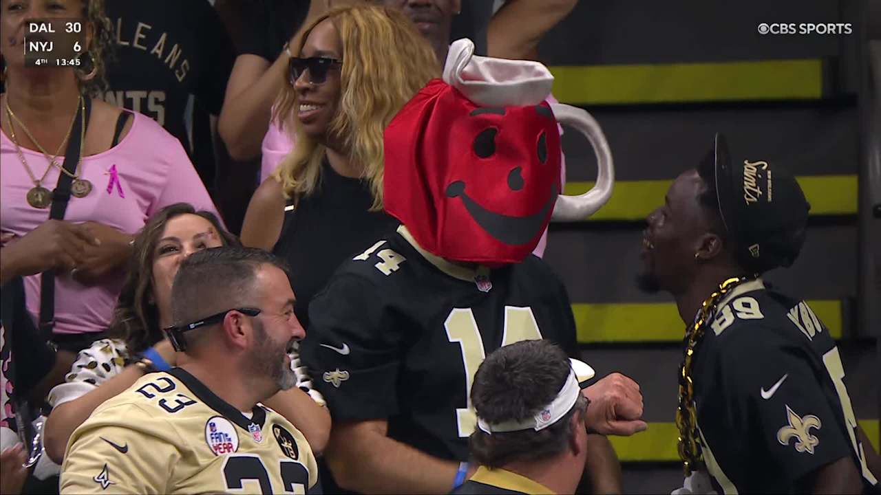 New Orleans Saints cornerback Kool-Aid McKinstry's first-career pick is ...