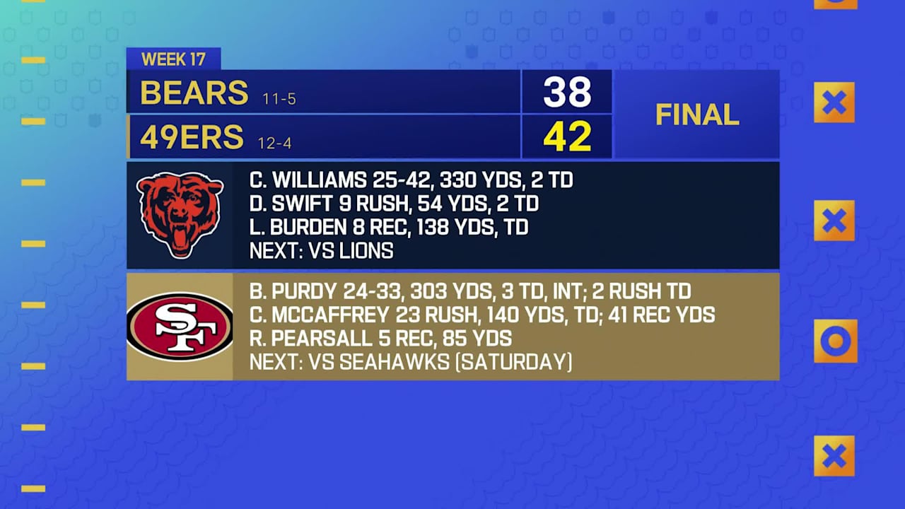 'GMFB' reacts to Bears-49ers Week 17 matchup | 49ers Webzone