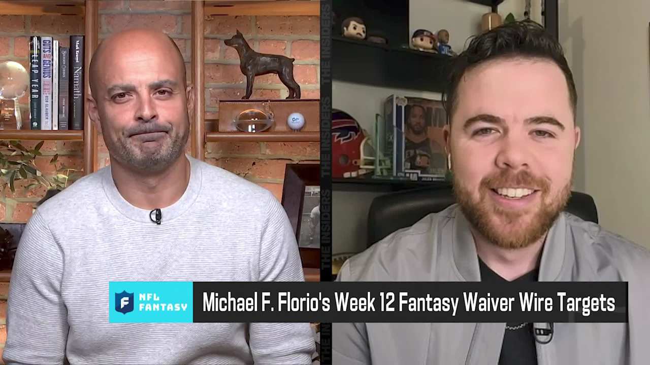 NFL Fantasy analyst Michael Florio's Week 12 waiver wire targets | 'The ...
