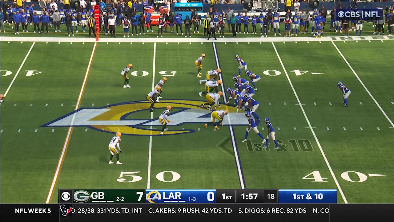Los Angeles Rams rookie running back Blake Corum's patient running ...