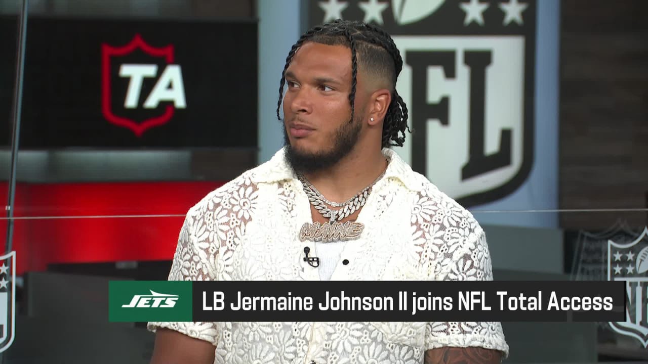 Linebacker Jermaine Johnson joins 'NFL Total Access' to share goals for ...