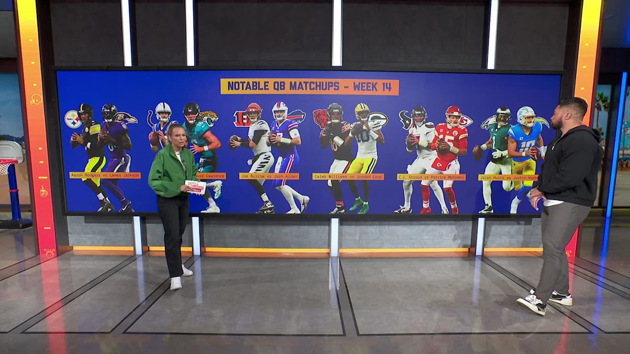 Which QB matchup from Week 14 intrigues you the most? | 'GMFB'
