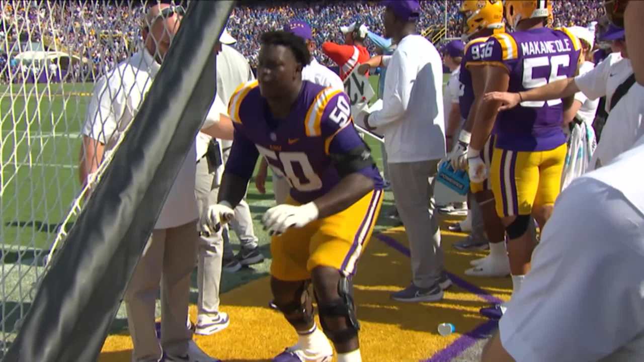 Breaking down offensive lineman Emery Jones Jr. 's college highlights ...