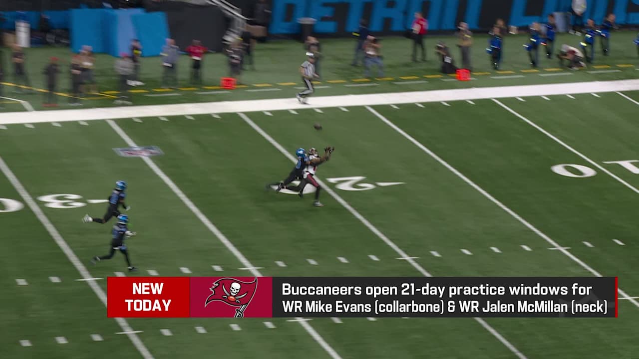 Tampa Bay Buccaneers open 21-day practice window for wide receivers ...