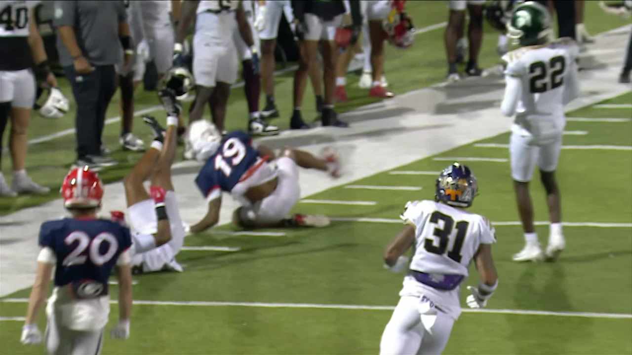 Missouri State Bear quarterback Jacob Clark lofts over a 40-yard pass ...